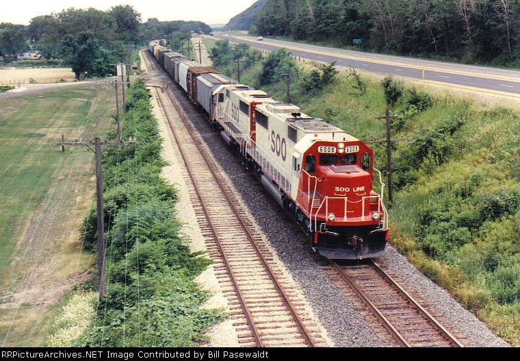 This was one of the first locomotives to have ditch lights installed.